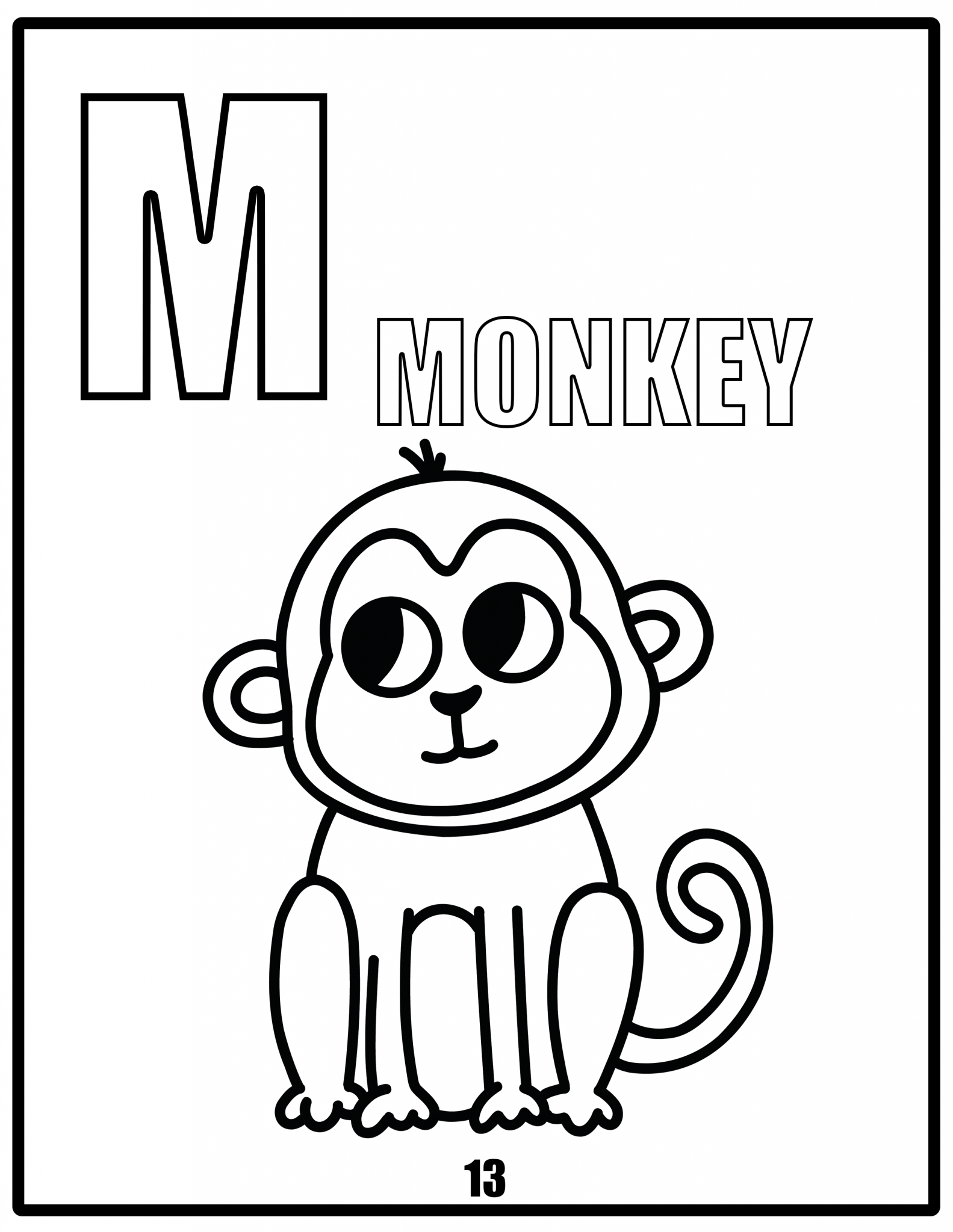Free ABC Coloring Book - 123 Go Mama