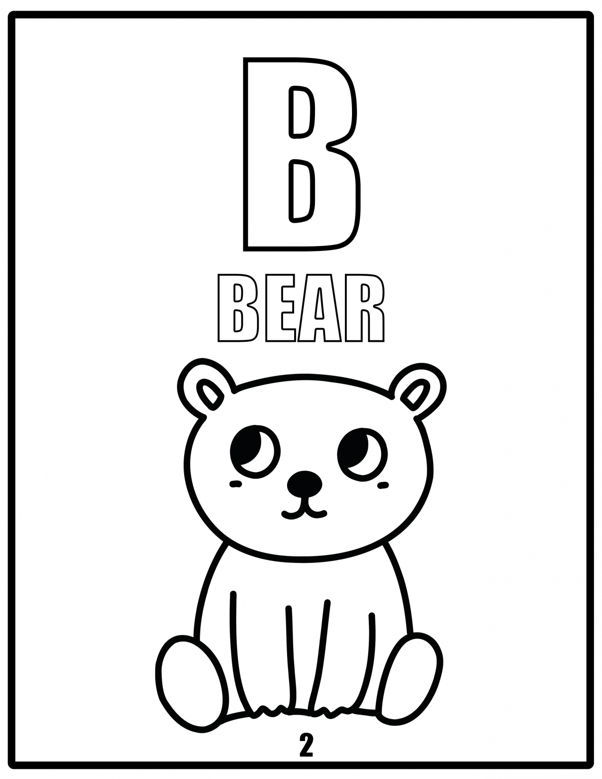 Free ABC Coloring Book - 123 Go Mama