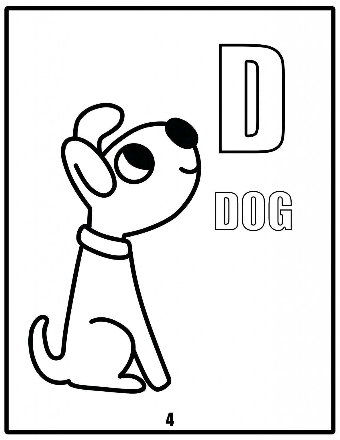 Free ABC Coloring Book - 123 Go Mama