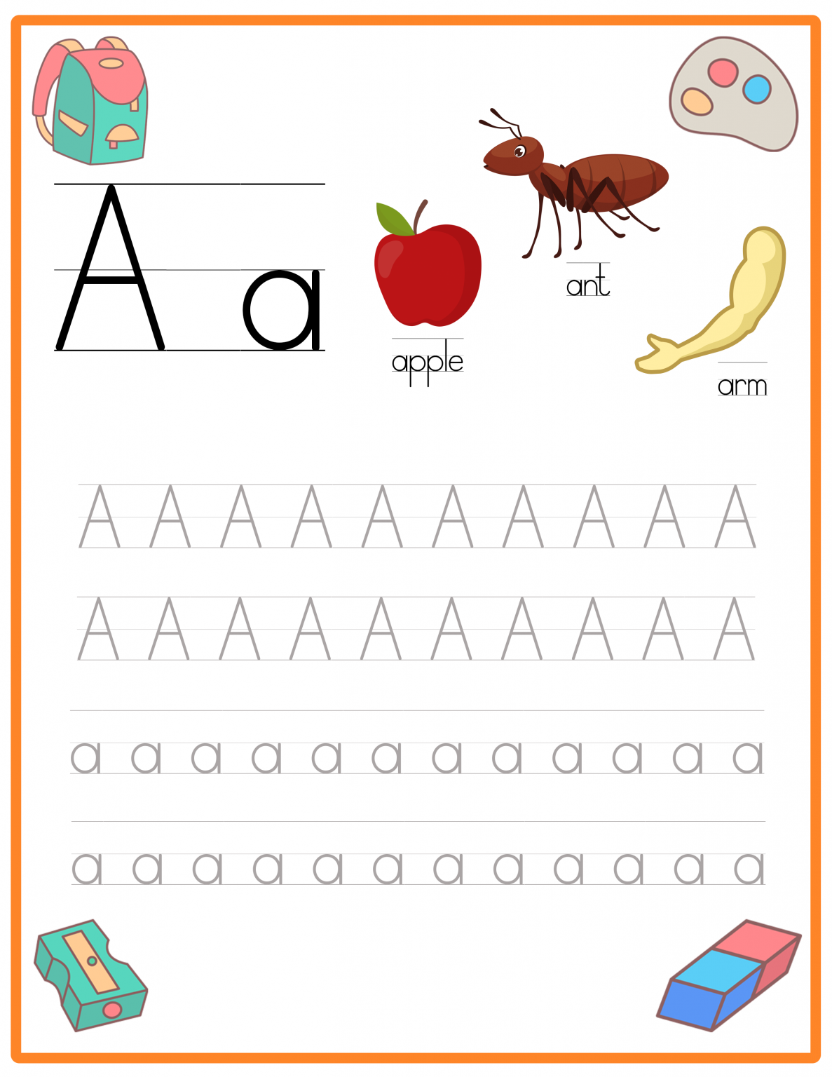 Free ABC Handwriting Printables: Learning Made Fun and Easy! - 123 Go Mama
