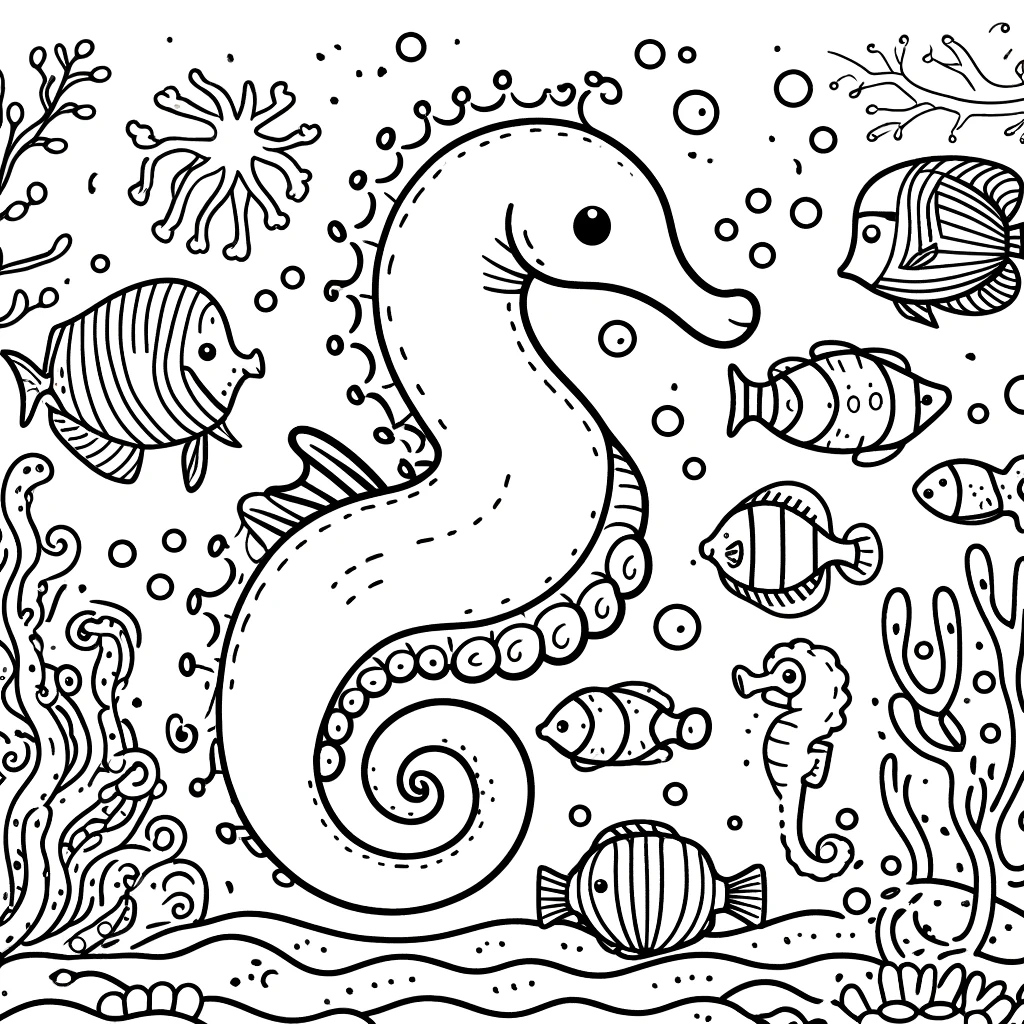 FREE PRINTABLES FOR KIDS UNDER SEA COLORING PAGES - 123 Go Mama