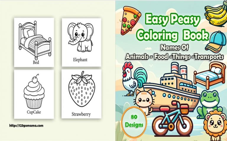 Find Our Books On Amazon KDP| Coloring Books For Kids And Adults - 123 ...
