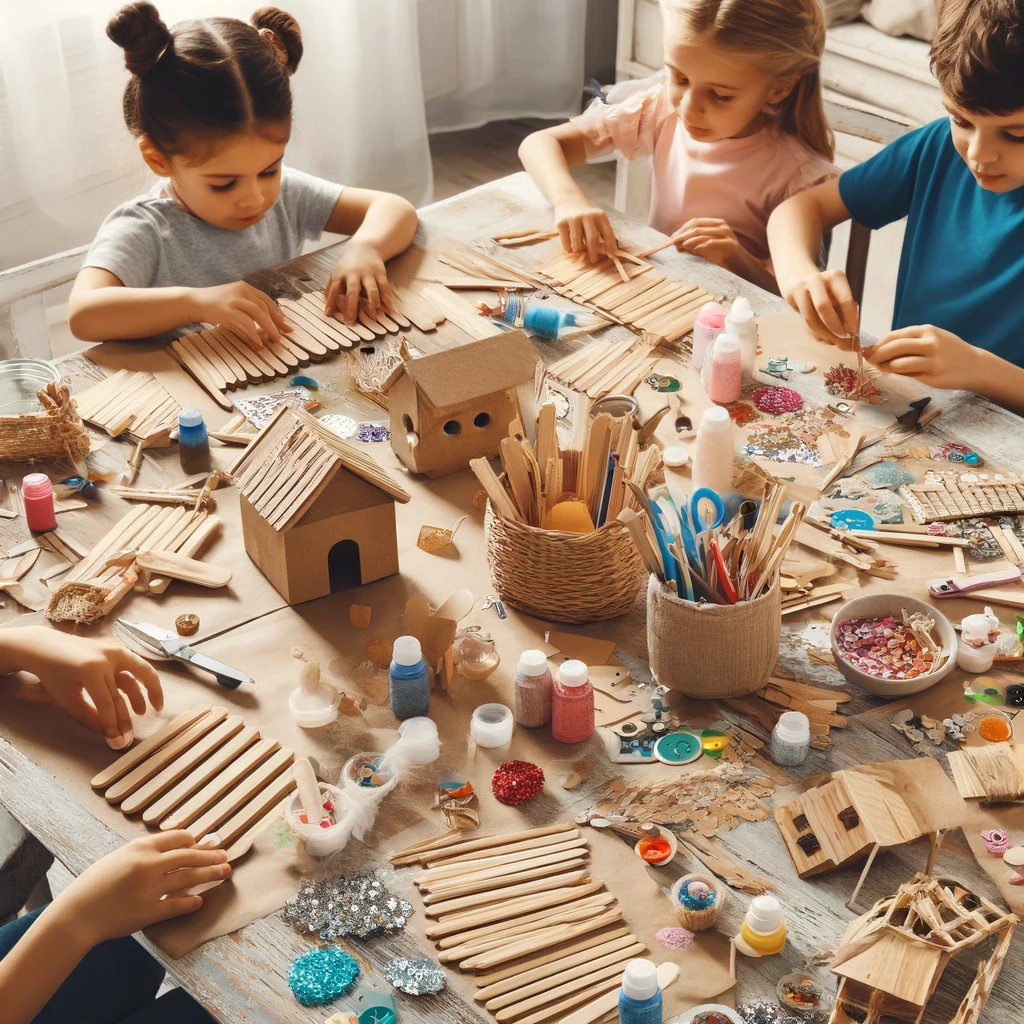 10 Fun and Easy Craft Projects for Kids: Inspire Young Creators! - 123 ...