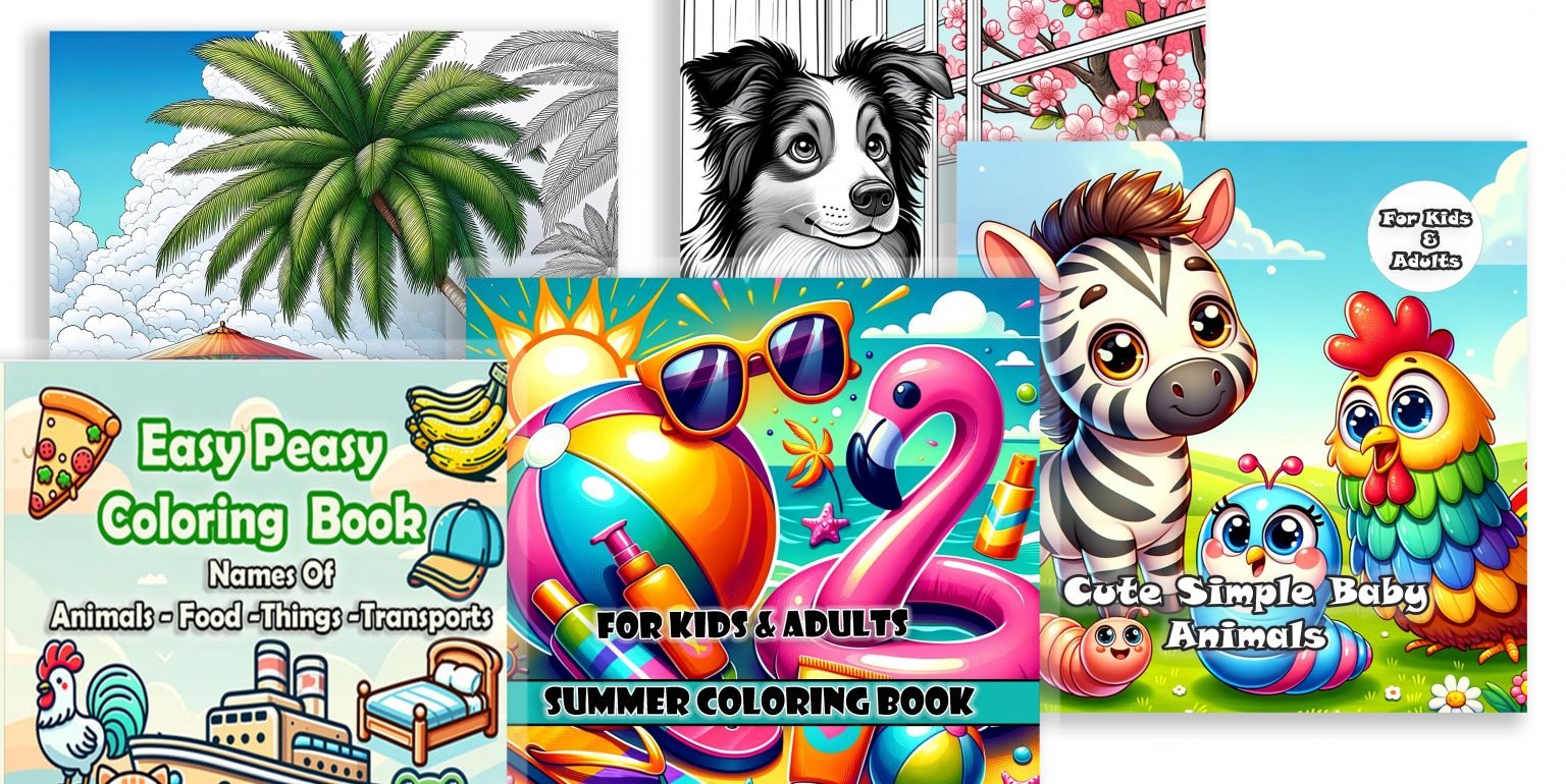 Bold and Easy Free Coloring Pages for Kids - 123 Go Mama
