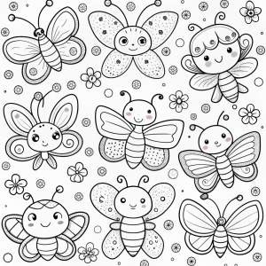 Free Doodle Coloring Pages - 123 Go Mama