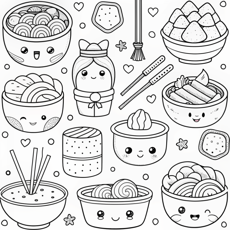 Funny Simple Doodles Coloring Pages - 123 Go Mama