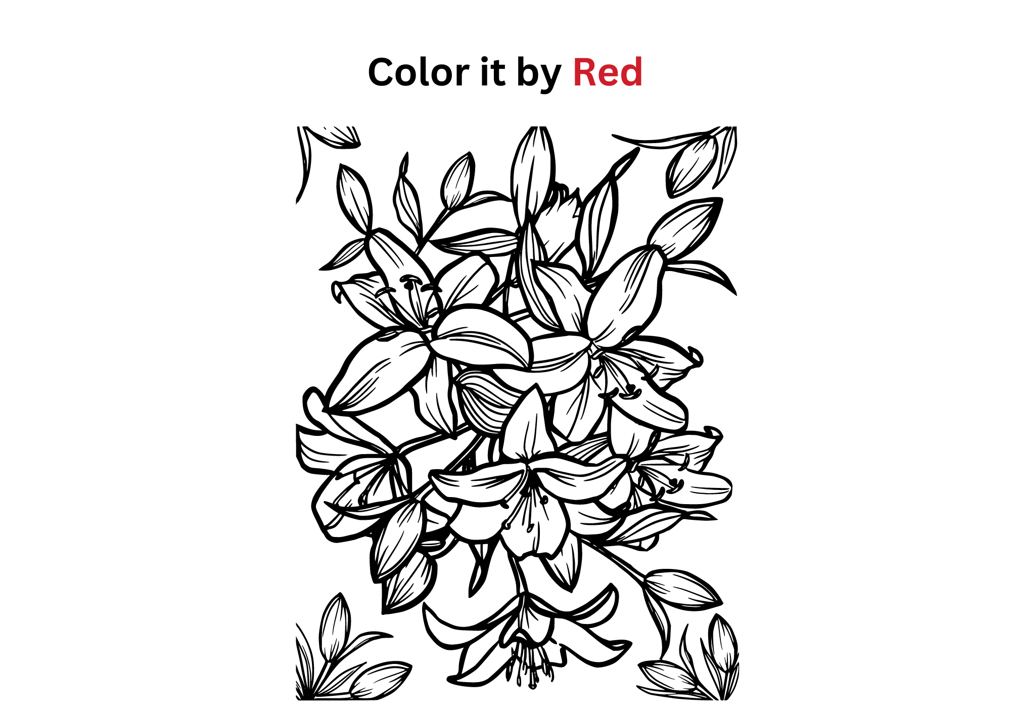 Color Learning Sheets for Preschool Children - 123 Go Mama