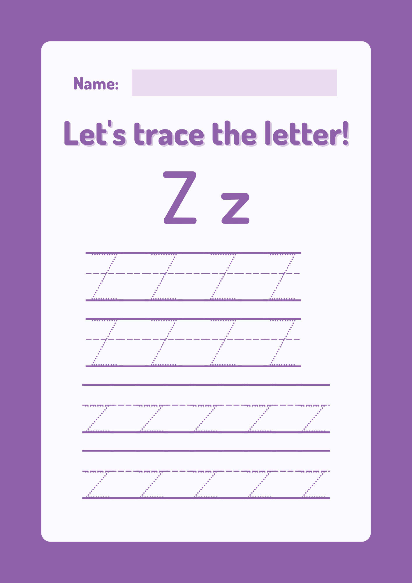 Free Colorful Letter Tracing Worksheets for Kindergarten Kids - 123 Go Mama