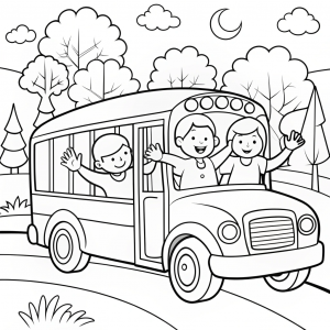 Back-to-School Coloring Pages - 123 Go Mama
