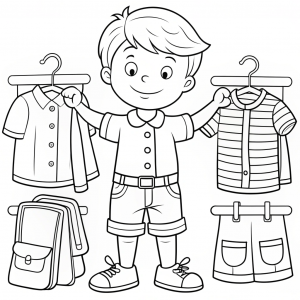 Back-to-School Coloring Pages - 123 Go Mama
