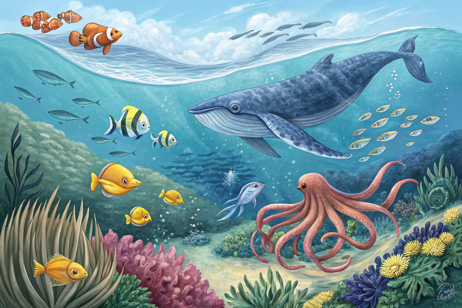 Amazing Facts About Under The Sea Animals - 123 Go Mama