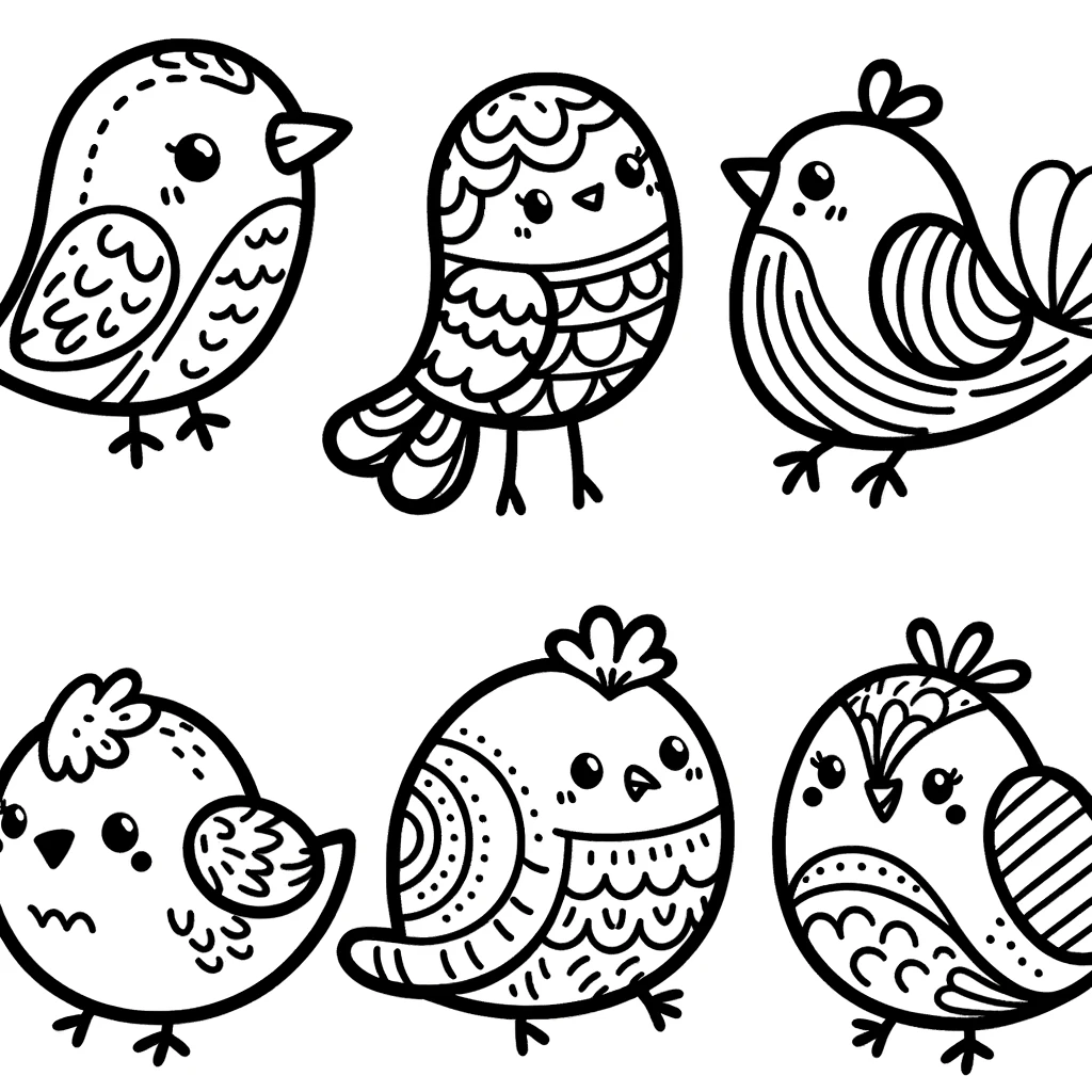 Bold and Easy Free Coloring Pages for Kids - 123 Go Mama